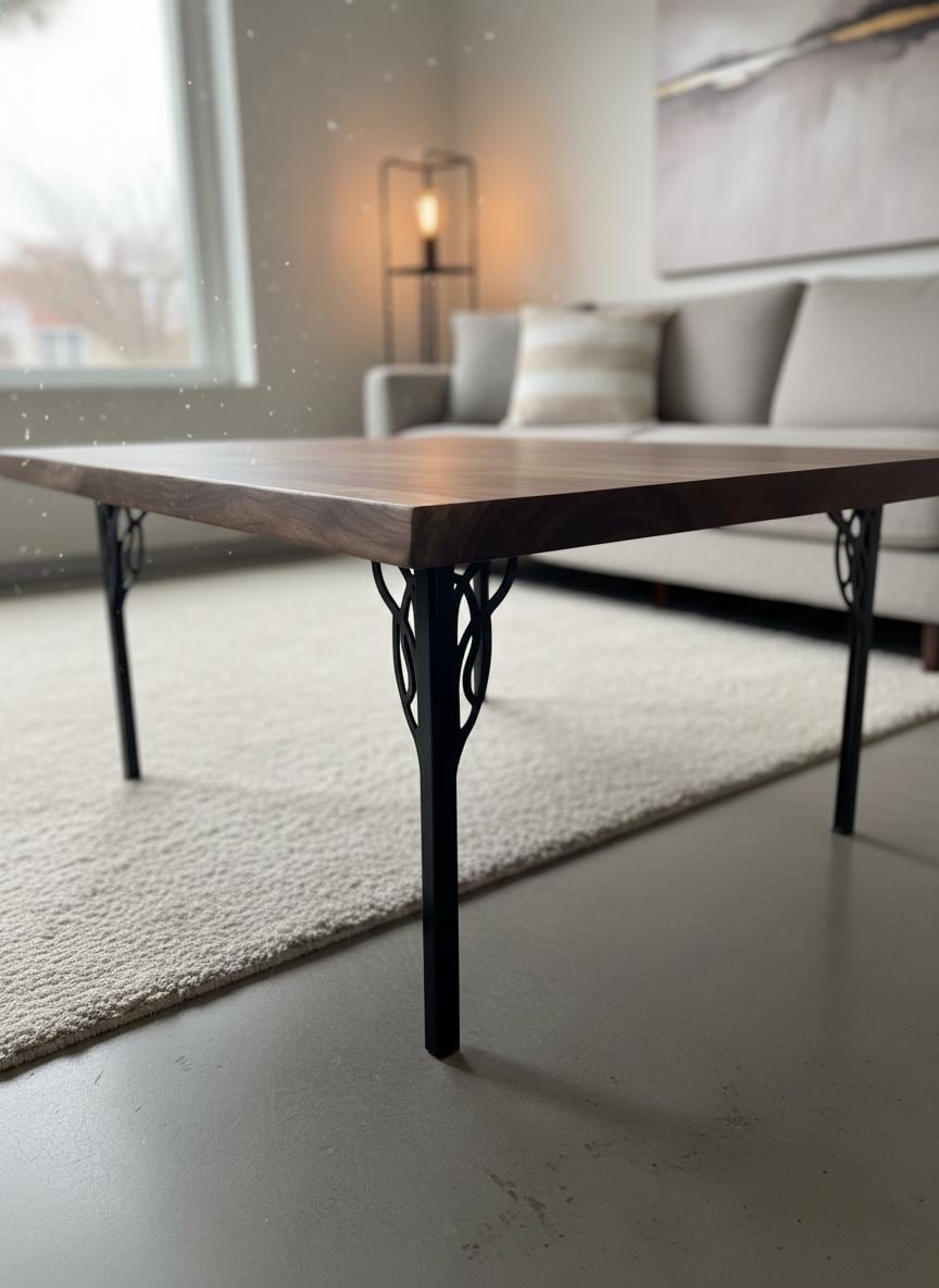 Chrome Silver Tree Branch Table Legs: Modern Metal Furniture Base - Etsy