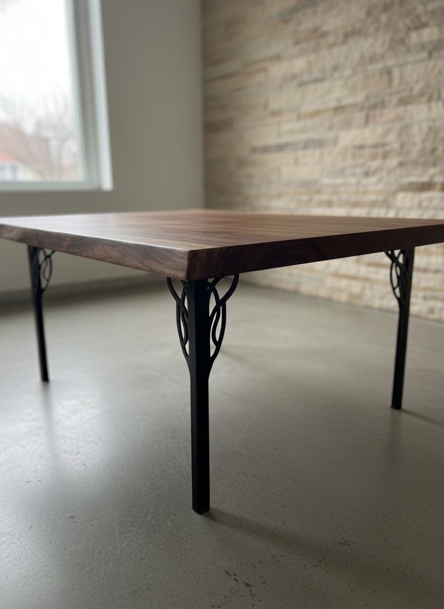 Chrome Silver Tree Branch Table Legs: Modern Metal Furniture Base - Etsy