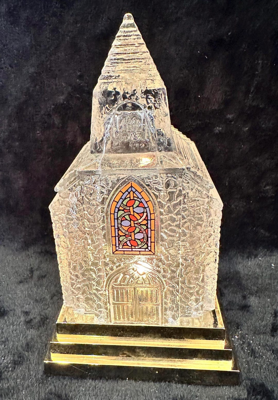 1992 Silent Night Avon Light up Church Christmas Decoration - Etsy