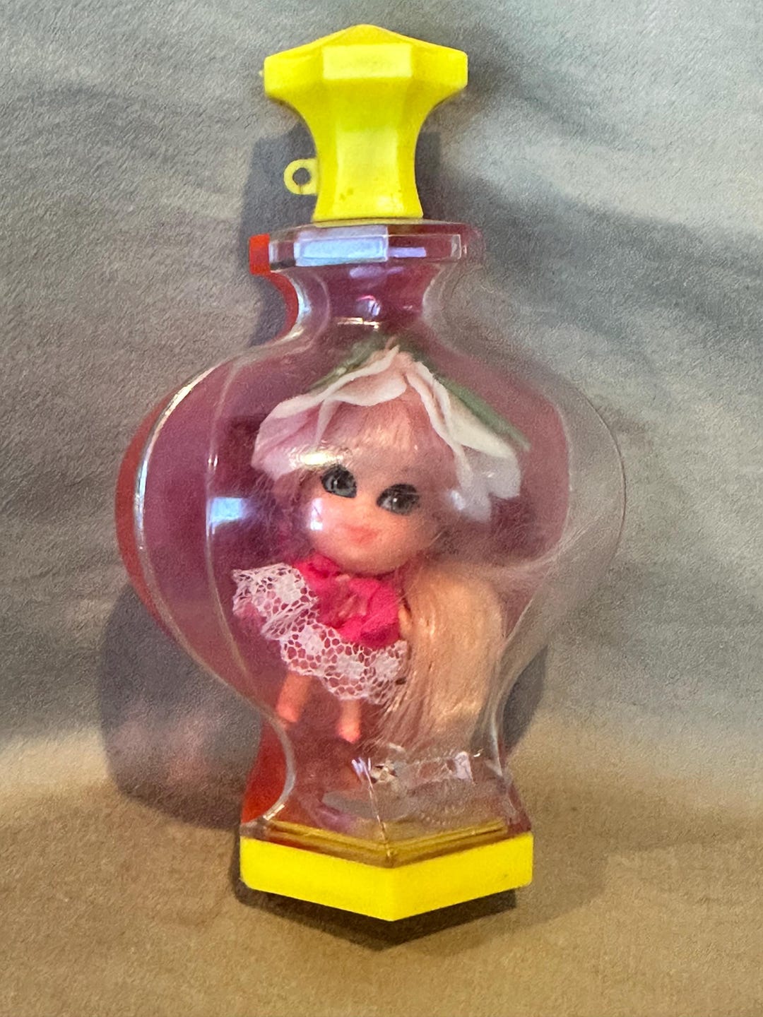 1967 Mattel Liddle Kiddles Sweet Pea Kologne Bottle Doll Vintage Nice ...
