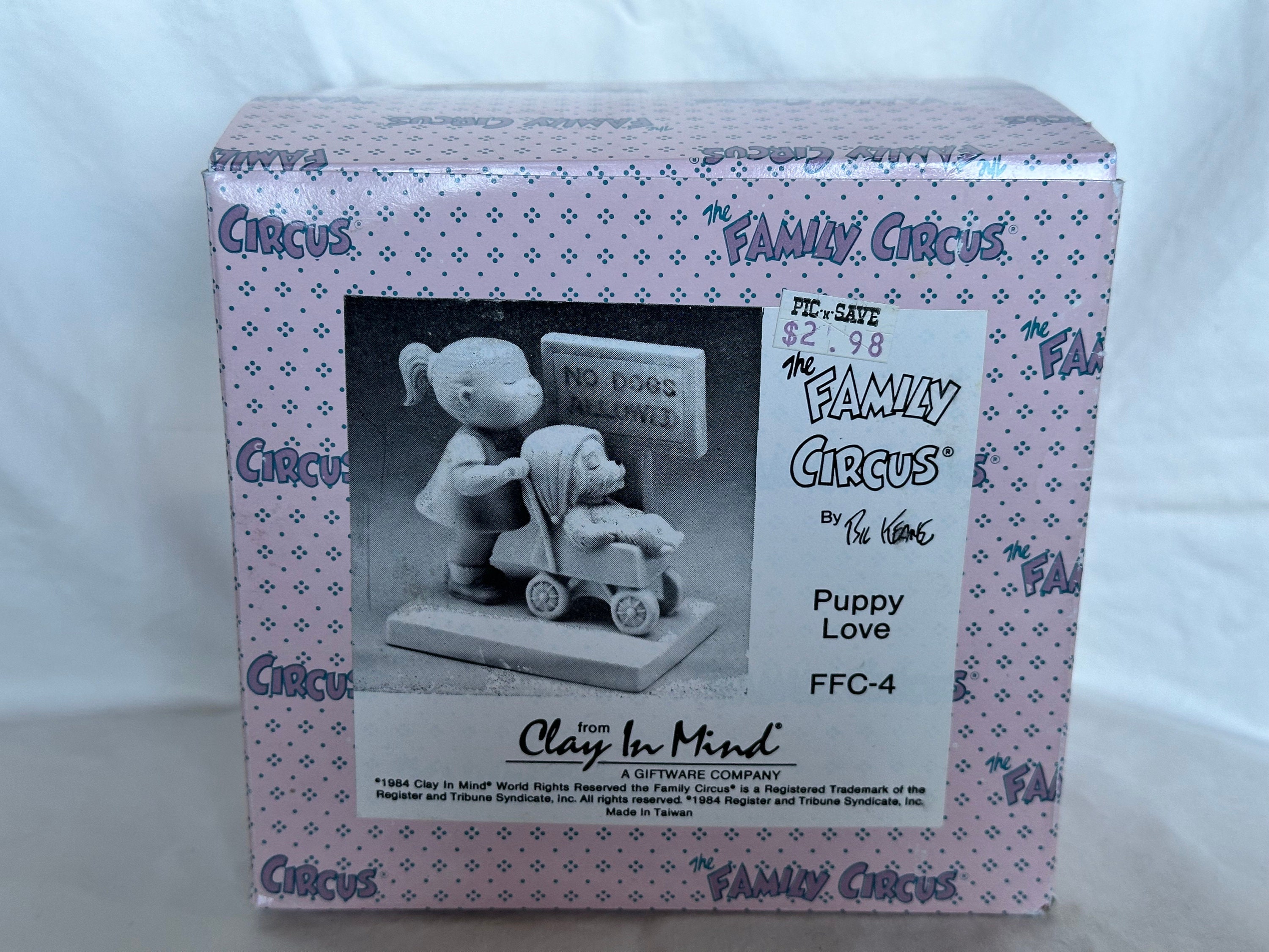 1984 the Family Circus by Bil Keane Puppy Love FFC-4 From Clay in Mind ...