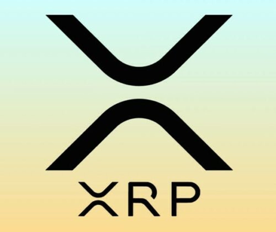 Ripple XRP Crypto Currency Logo Self Adhesive Vinyl Decal | Etsy