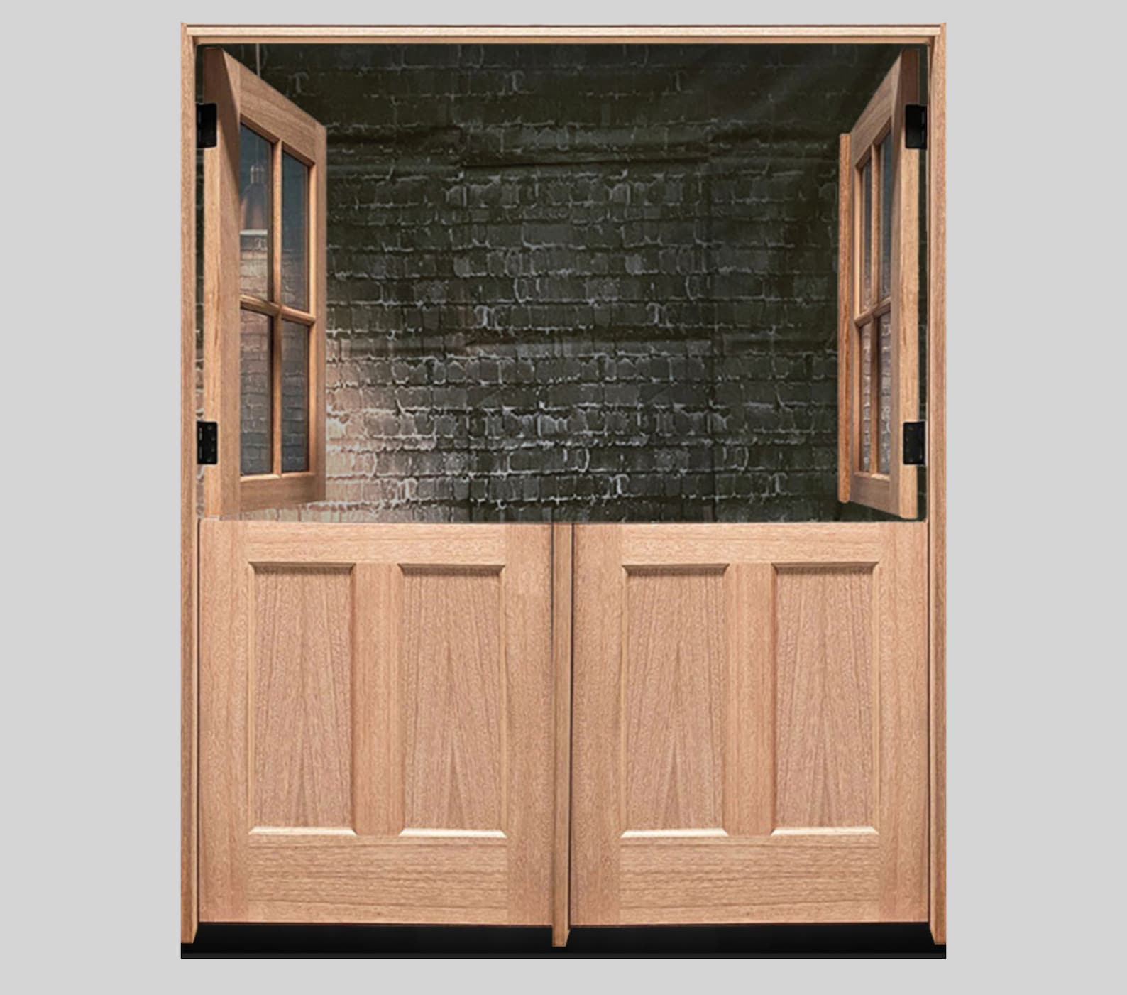 Double Dutch Door Set - 4-lite - Etsy