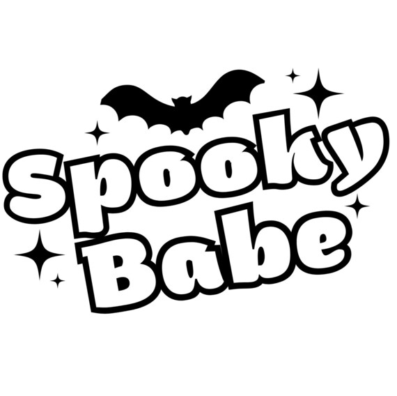 Spooky Babe Svg Spooky Babe PNG Halloween Svg Halloween - Etsy