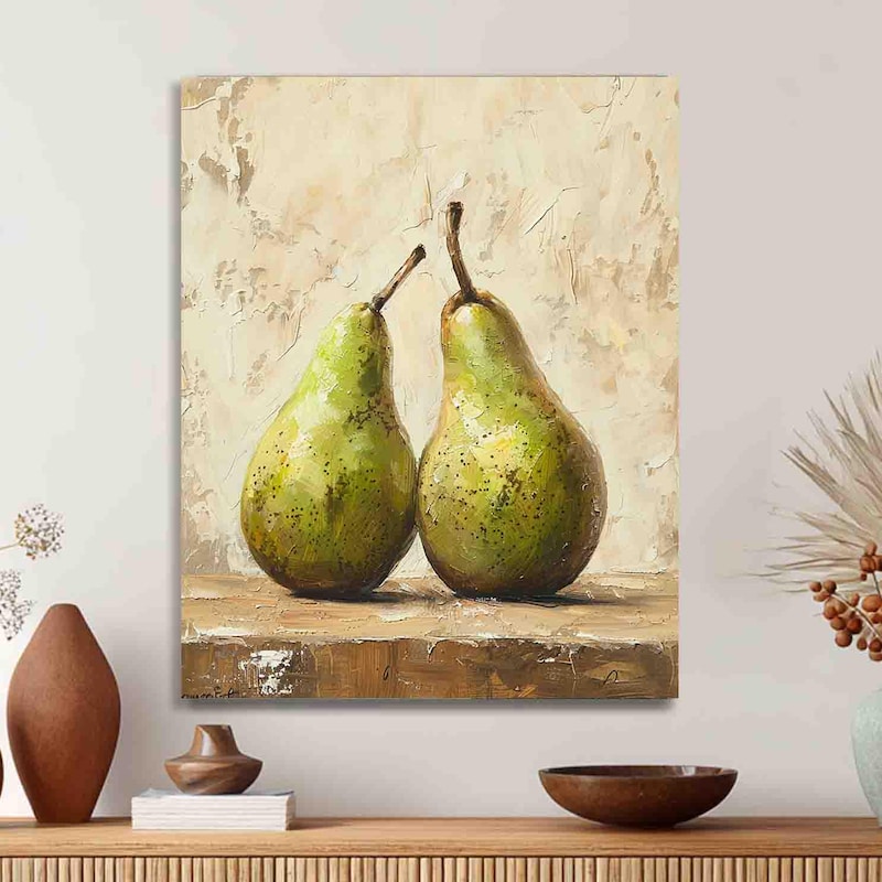 Pear Wall Art - Etsy