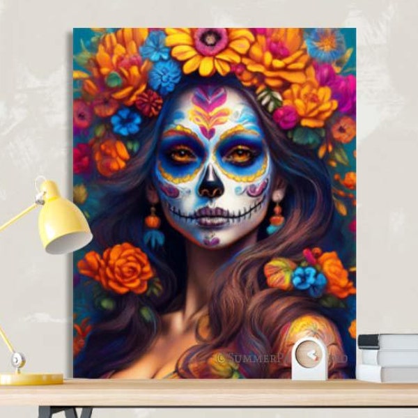 Day of the Dead Wall - Etsy