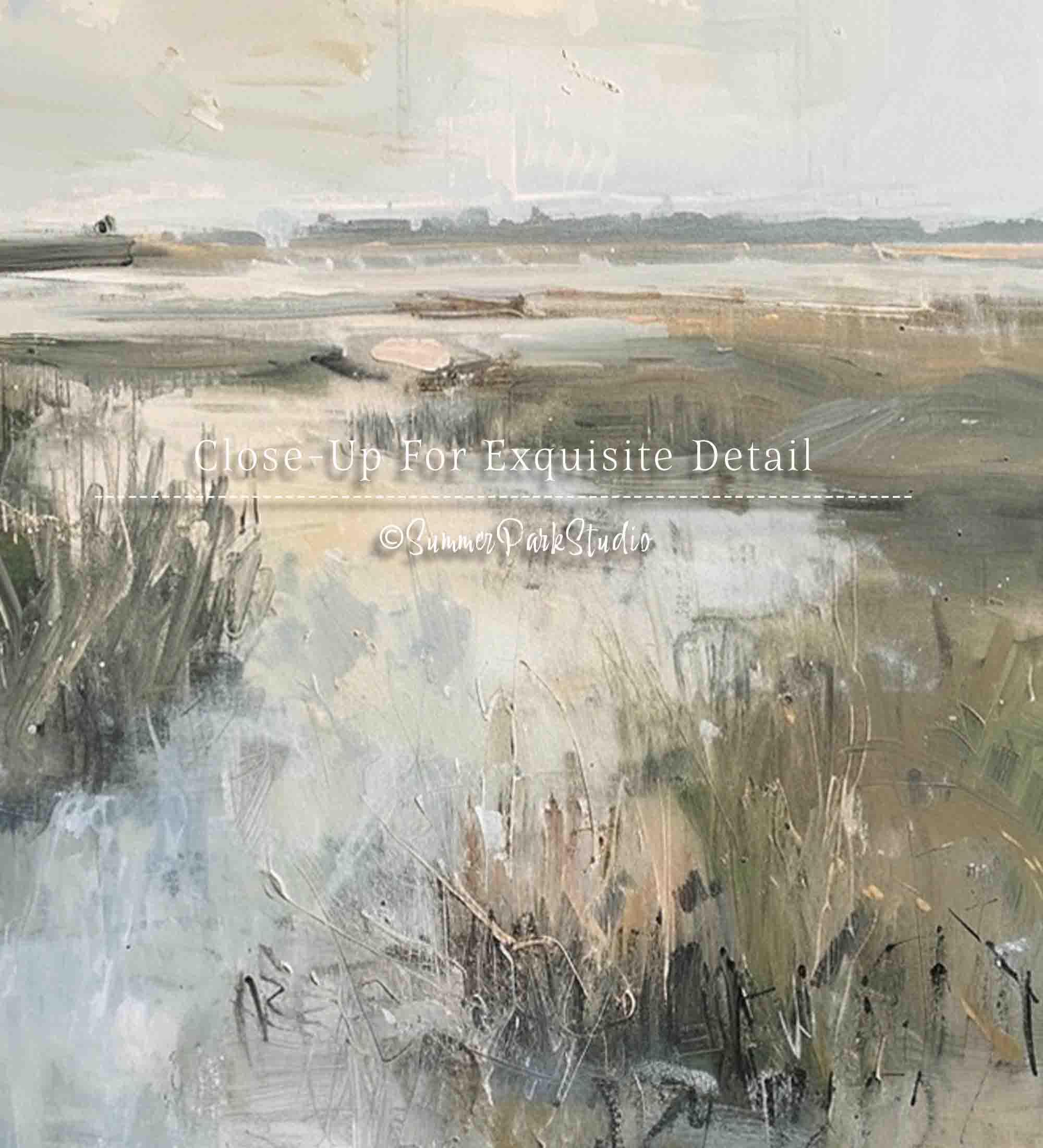 Coastal Marsh Landscape Print: Neutral Lowcountry Wall Art - Etsy