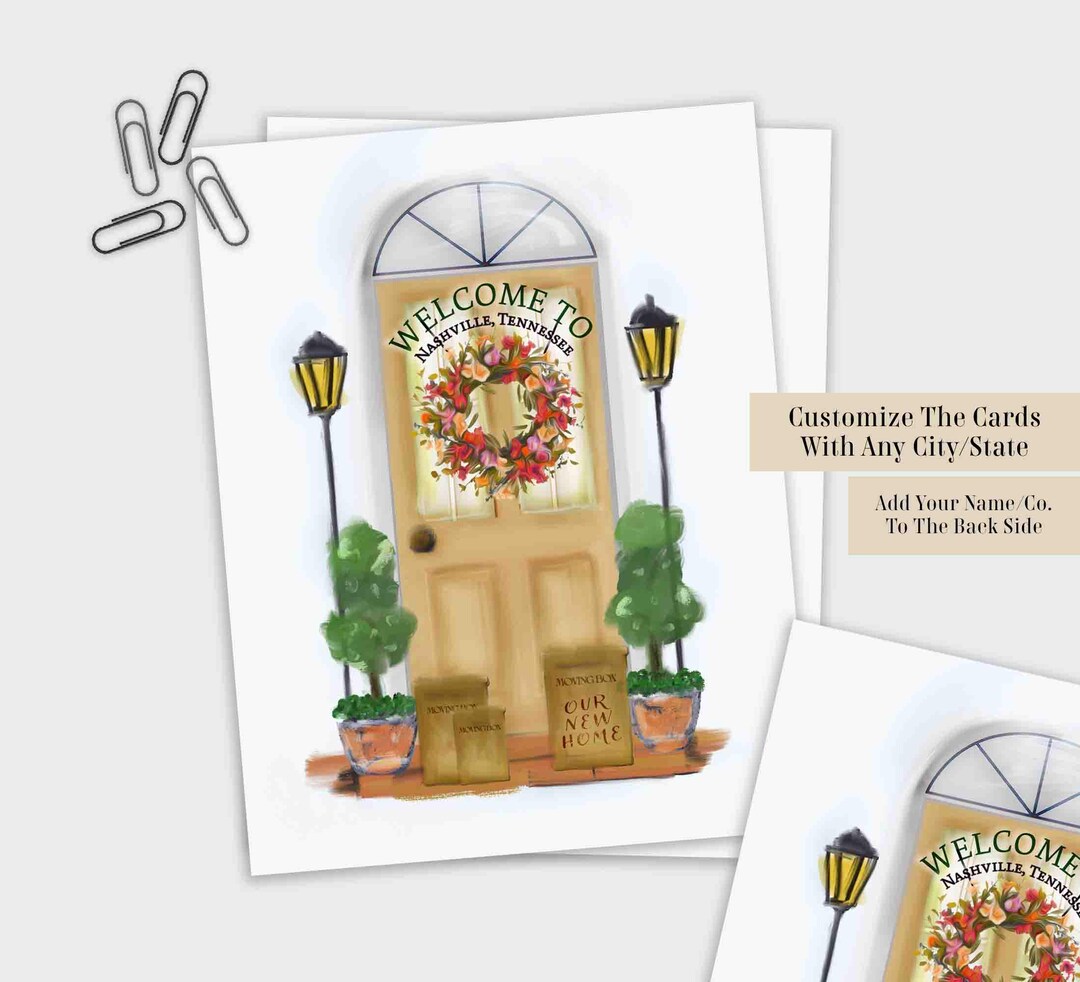 Realtor Personalized Notecards for Real Estate Agent Closing Gift Thank ...