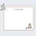 Veterinarian Gift Personalized Stationery Cat Custom Note Cards Name ...