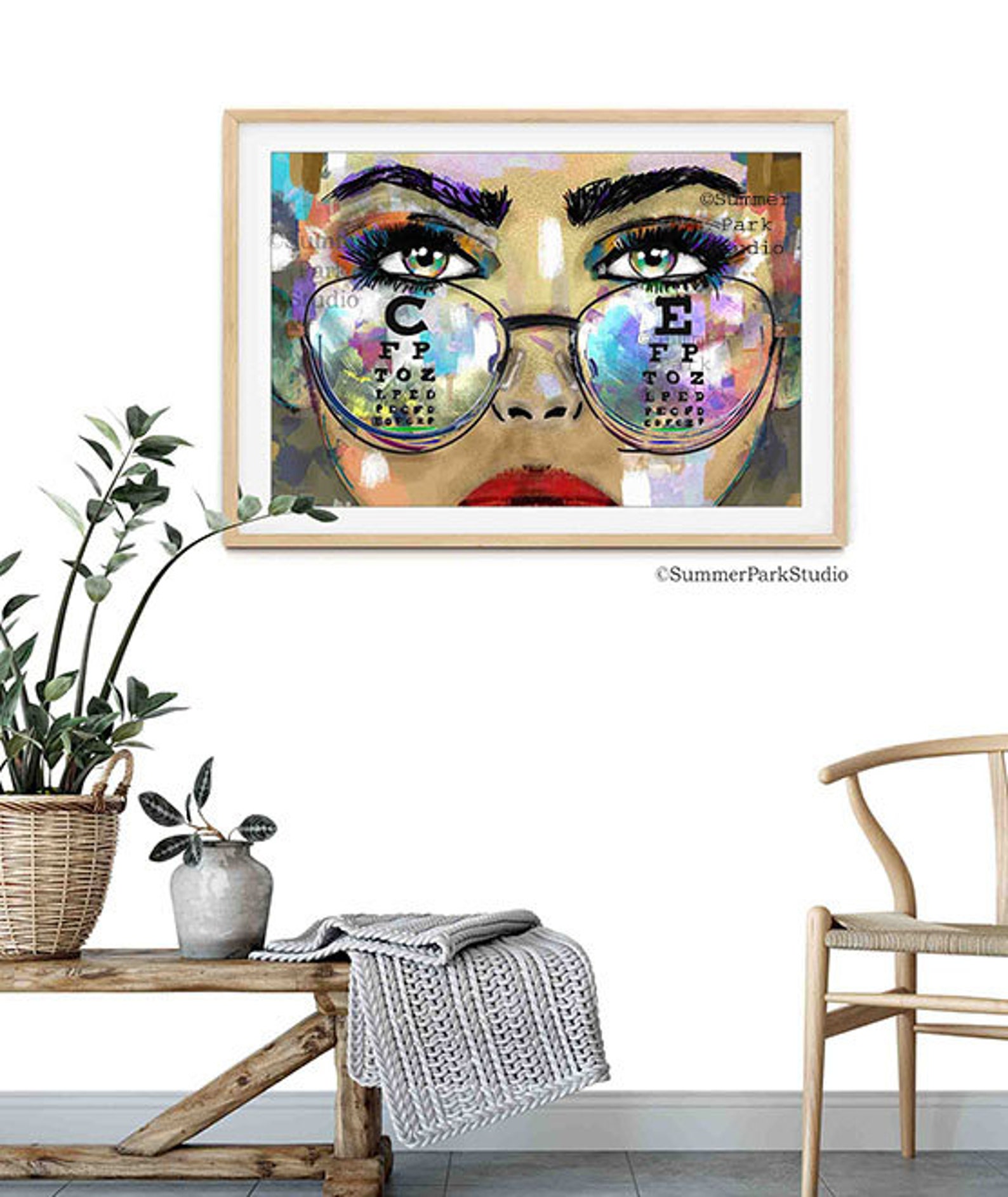Eye Art Optometrist Optician Eyeglasses Wall Art Eye - Etsy