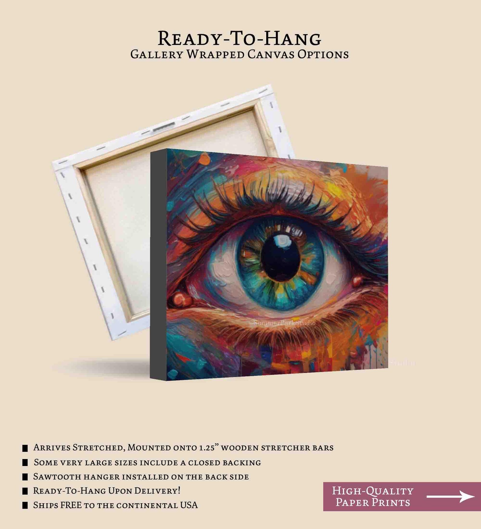Eye Wall Art - Optometry Office Décor Optician Print (paper or Canvas ...