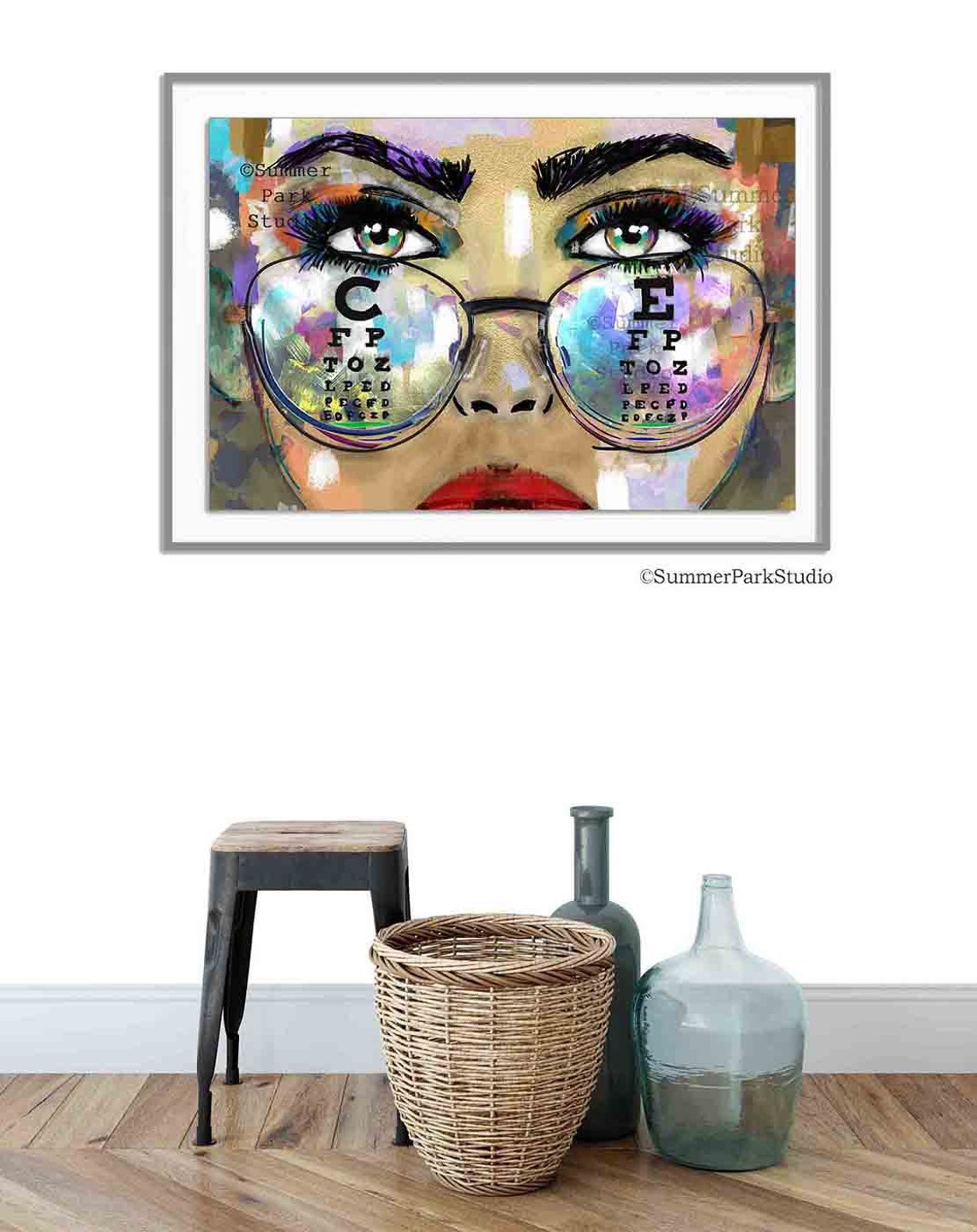 Eye Art Optometrist Optician Eyeglasses Wall Art Eye - Etsy