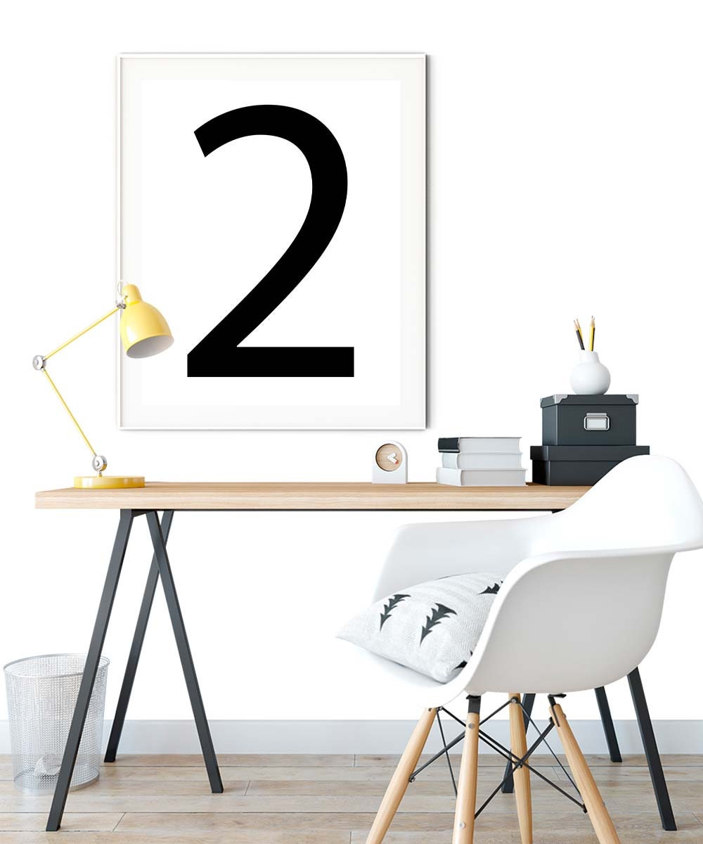 The Number 2 Printable Number Sign Download Number Two Printable Large ...