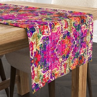 Tree of Life Home Design Wool Table Runner With Tassels Handmade ...
