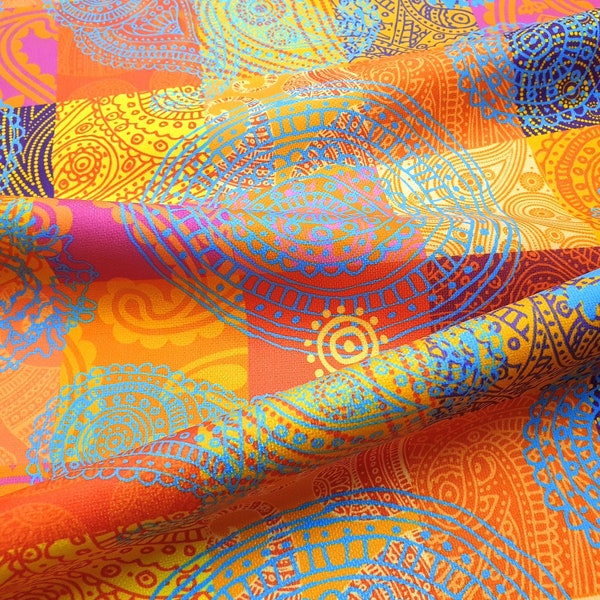 Boho Fabric - Etsy