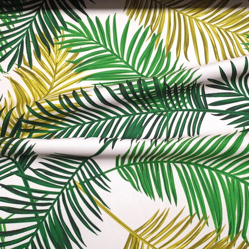 Leaf Print Fabric - Etsy