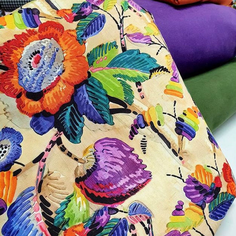 Bright Colored Fabric - Etsy