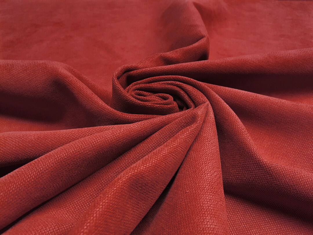 Brick Red Upholstery Fabric: 55" Wide Tapestry Furnishing - Etsy