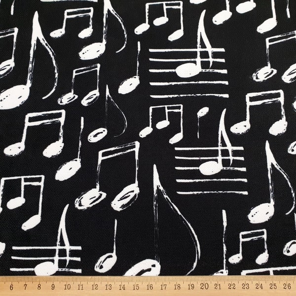 Music Note Fabric - Etsy