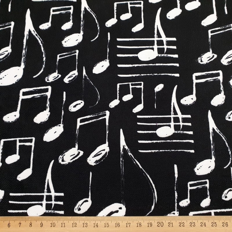 Music Note Fabric - Etsy