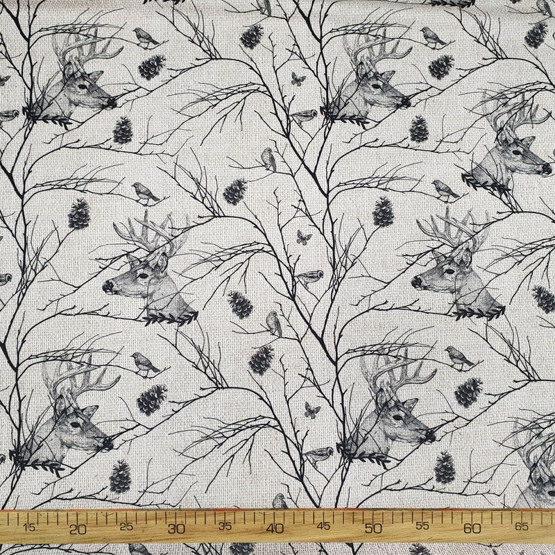 Deer Fabric by the Yard - Etsy