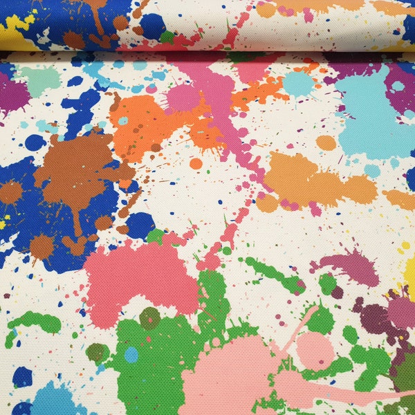 Splatter Fabric - Etsy