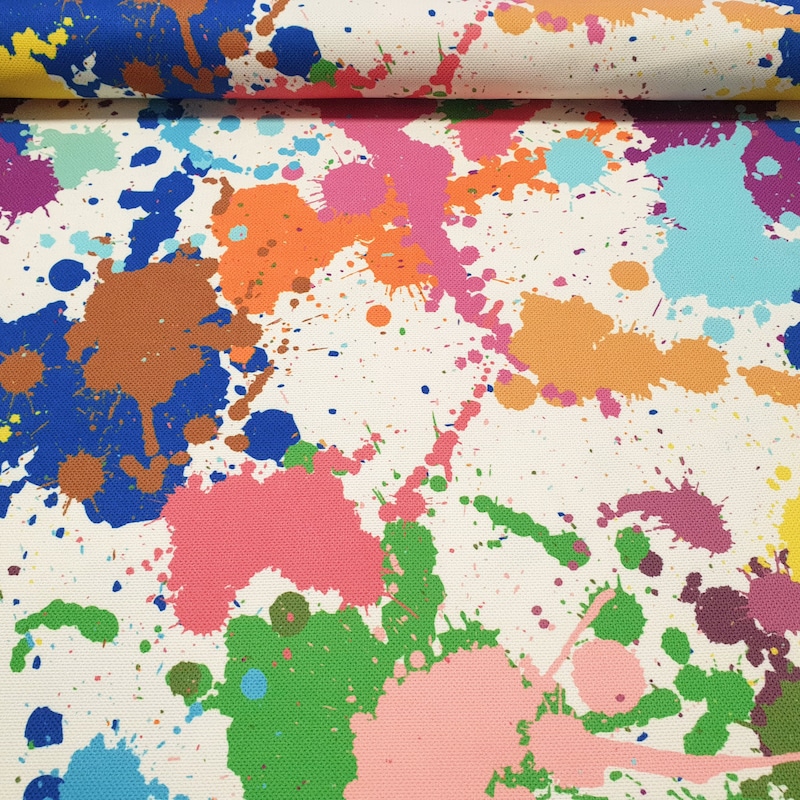 Splatter Fabric - Etsy