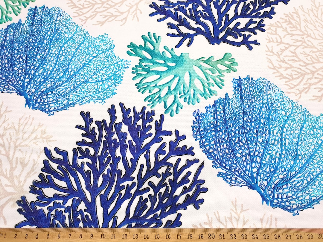 Coral Pattern Fabric