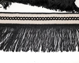 Long Fringe Trim - Etsy