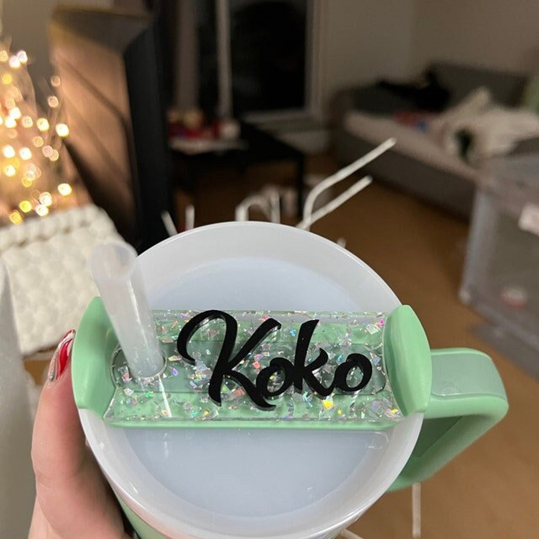 Custom Removable Name Plate for Stanley H2.0 Quencher FS Tumbler see ...