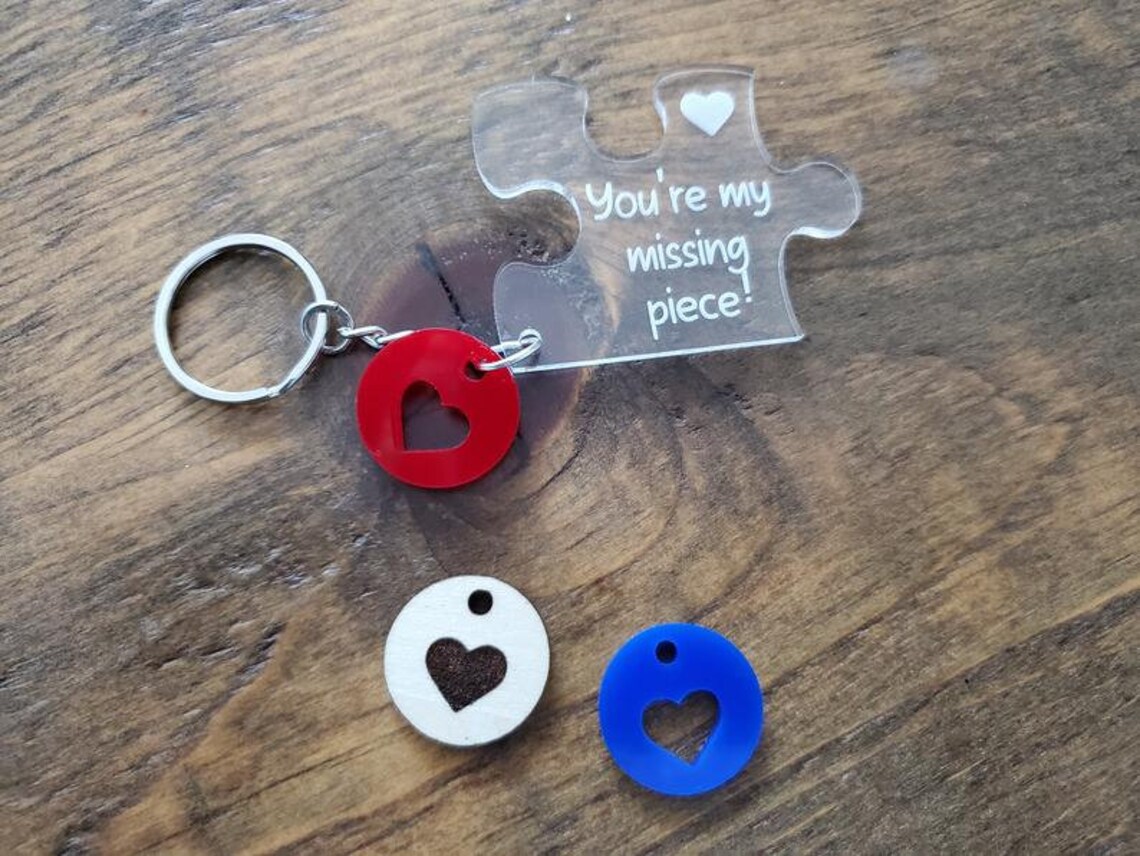 SVG File for Glowforge Key Chain Samples Included Blanks - Etsy