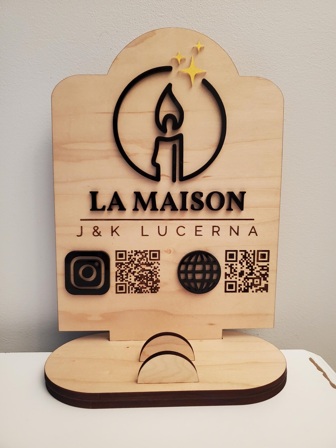 Signs for Craft Shows/vendors Markets Social Media QR Code Branding ...