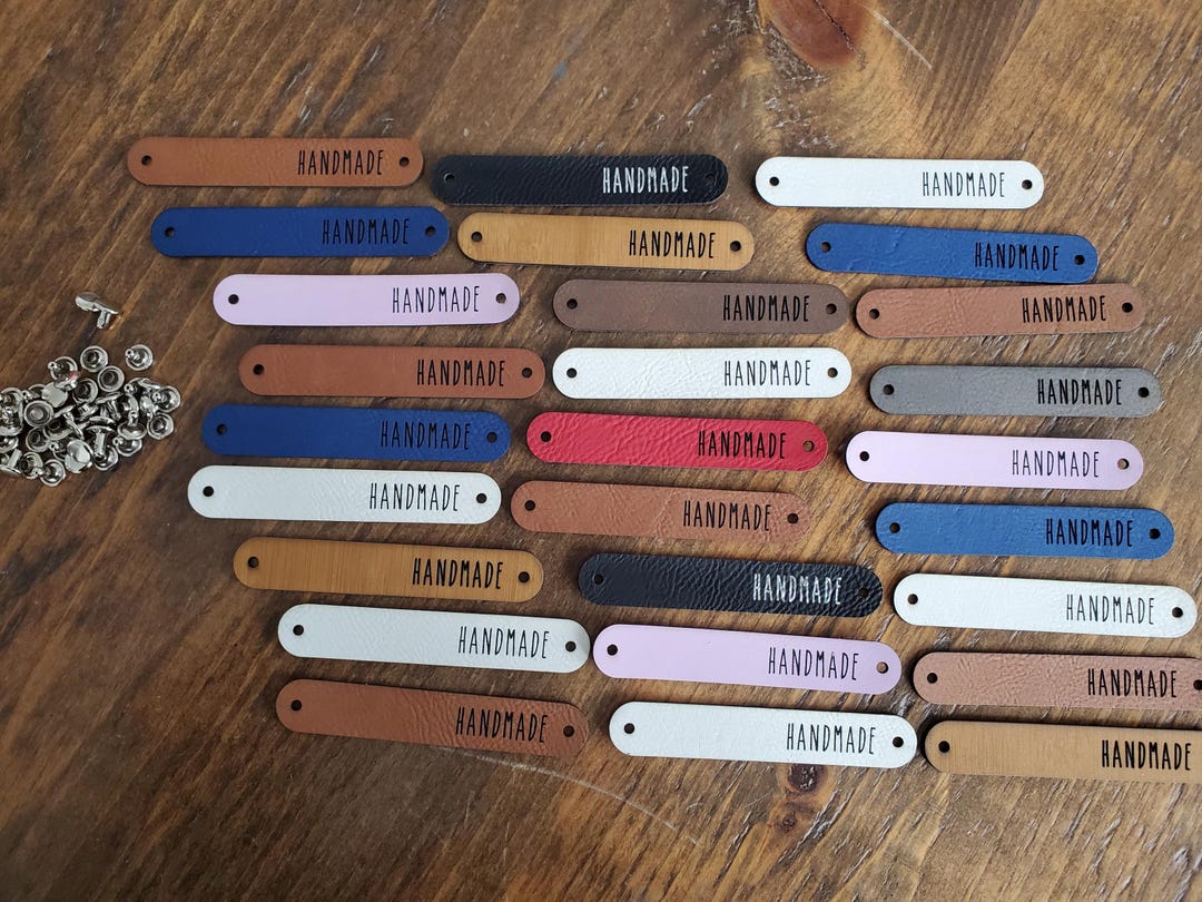 READY to SHIP -HANDMADE- Tags in Sets of 10 or 20 - One Colour or a ...
