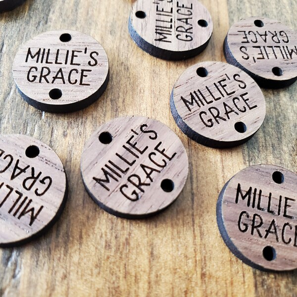 Small Wood Tags - Etsy