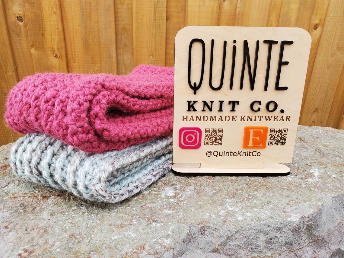 Signs for Craft Shows/vendors Markets Social Media QR Code | Etsy