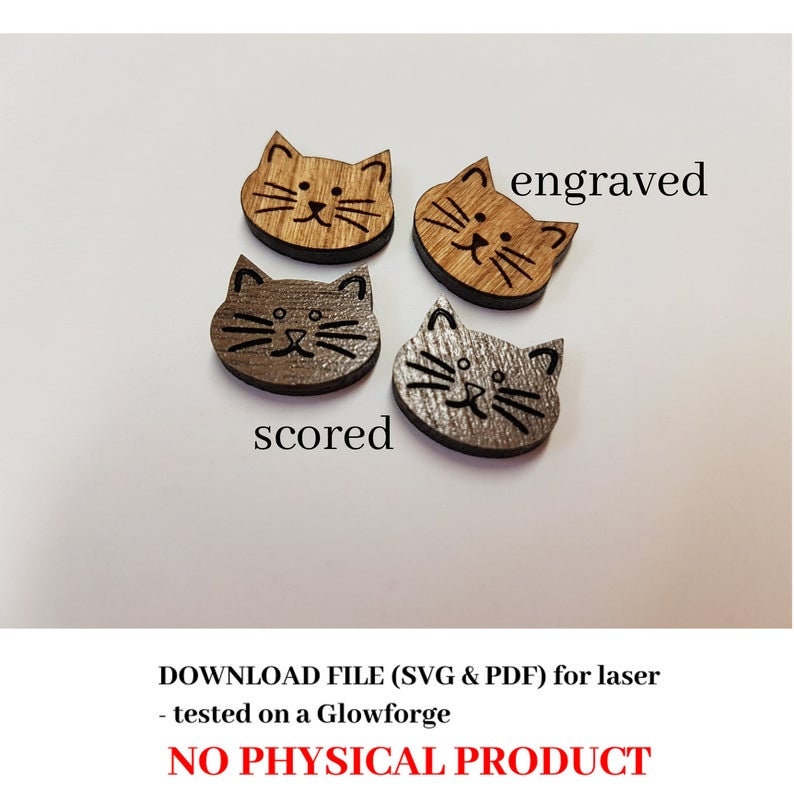 SVG PDF Files DIY Stud Earrings | 9 Designs and 3 Blanks - All Included ...