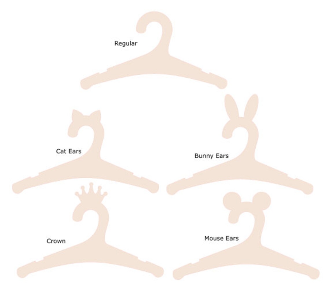 Custom LOGO or Name Wooden Hangers Perfect for Displaying Knitted or ...