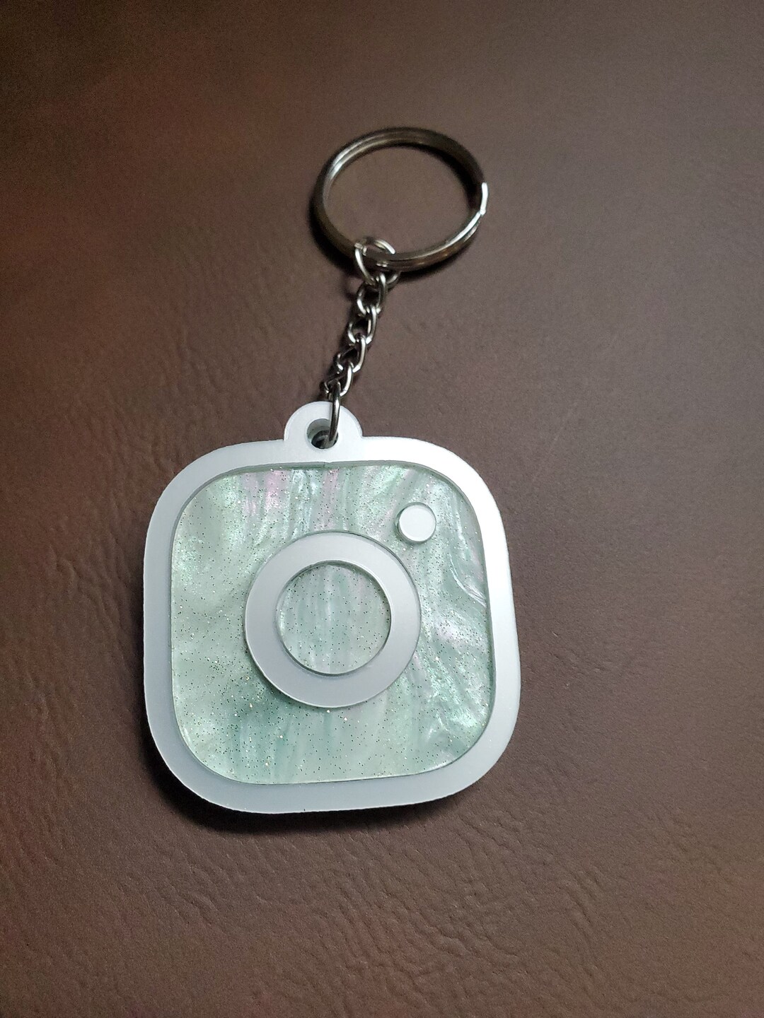 NFC Smart Keychain Contains Scanned NFC Chip Social Media Tap With ...