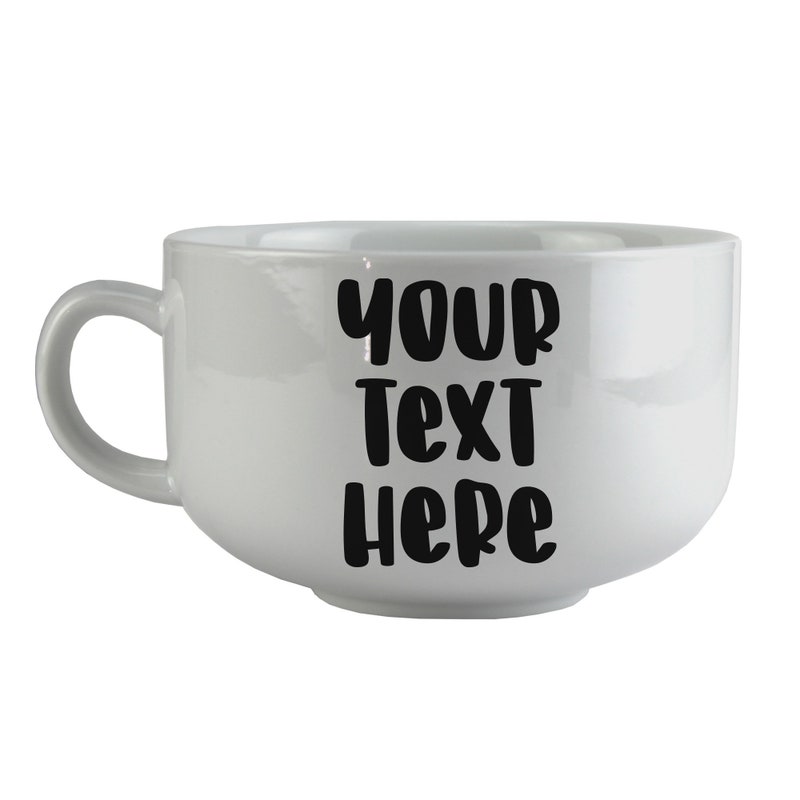 Personalized Soup Mug - Etsy