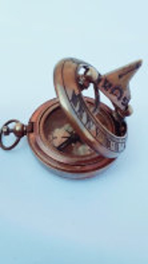 Antique Push Button Sundial | Etsy