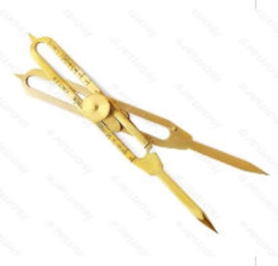 Drawing & Drafting Brass Proportional Drafting Tool 6 Inch Tools etna ...