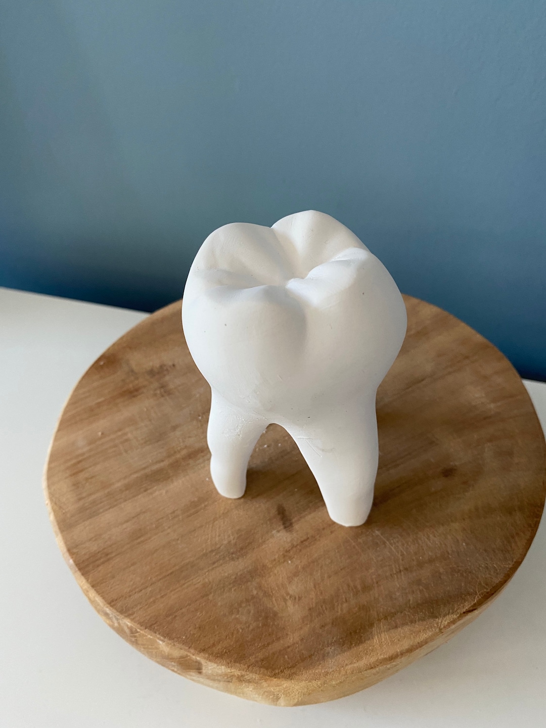 Tooth Teeth Dentist Concrete Raysin Ceramic Keraflott Figure Statue ...