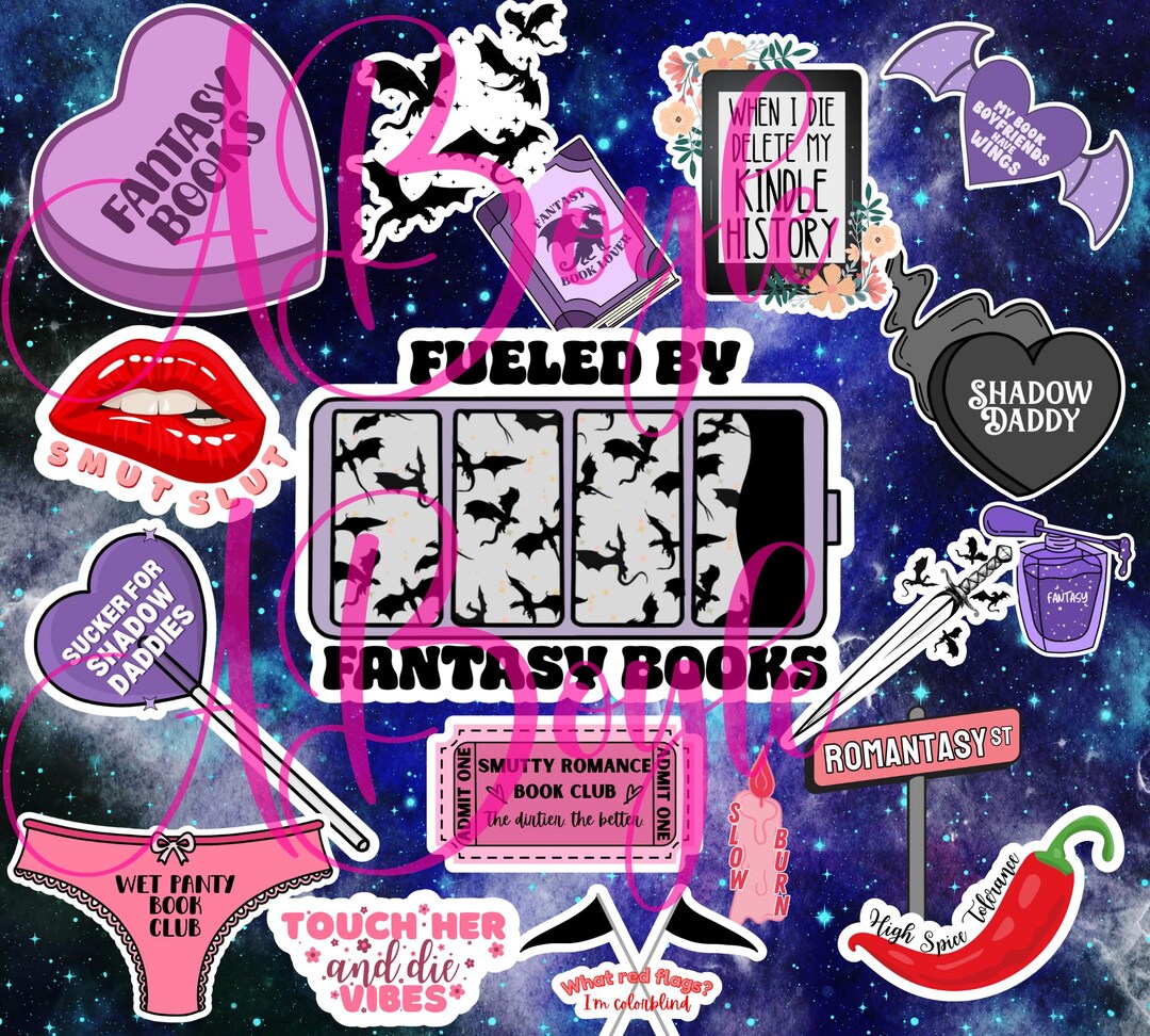Fantasy Book Themed Png for Kindle Inserts, Tumblers, and More - Etsy