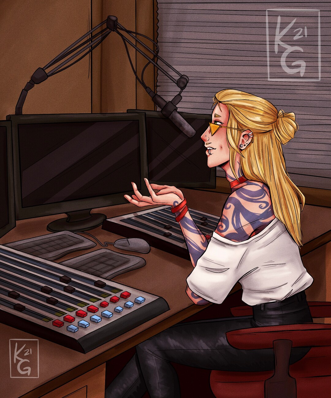 Present Mic Art Print Digital Only - Etsy