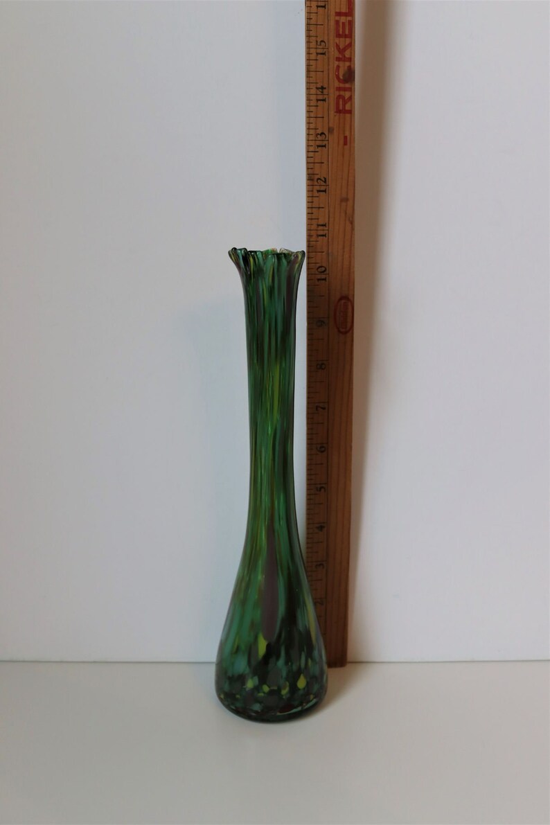 Vintage Daysun Japanese Art Glass Vase | Etsy