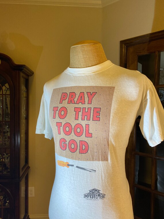 Vintage Pray To The Tool God Home Improvement Home De… - Gem