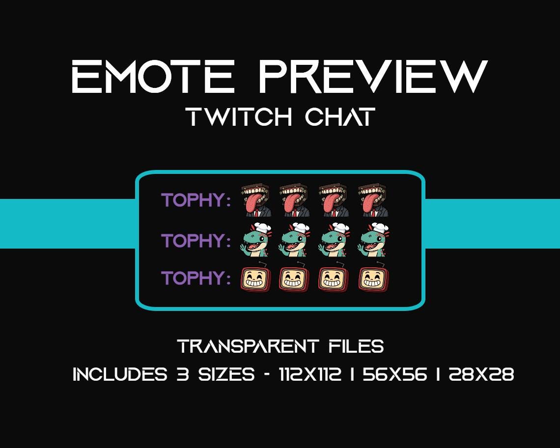 Once Human Twitch Emote - Chefosaurus Rex - Discord Emote - Etsy