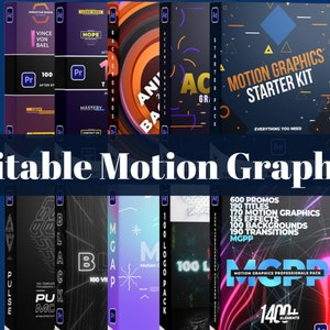 Motion Graphics & VFX Template Bundle for Adobe After Effects - Pro ...