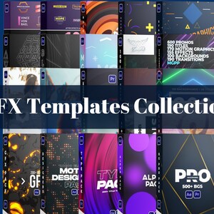 Motion Graphics & VFX Template Bundle for Adobe After Effects - Pro ...