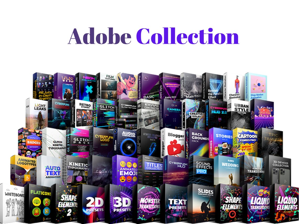 Motion Graphics & VFX Template Bundle for Adobe After Effects - Pro ...